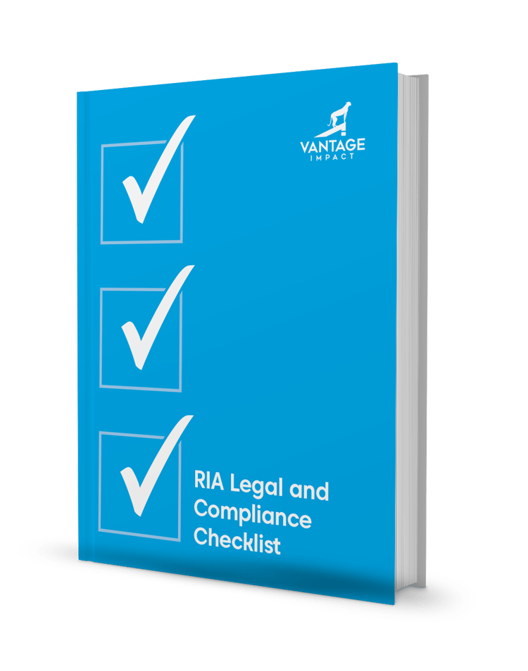 RIA Legal & Compliance Checklist by Vantage Impact